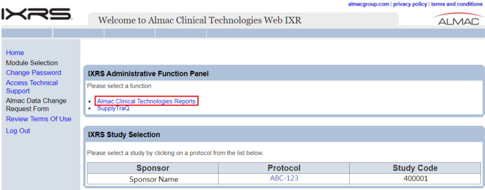 How Do I Access Web Reports on IXRS 2.0?